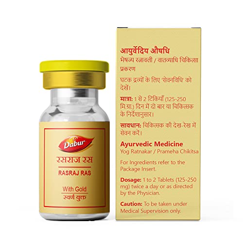 Dabur Rasraj Ras Gold - 30 tablets | Supports Bone Health - Price History