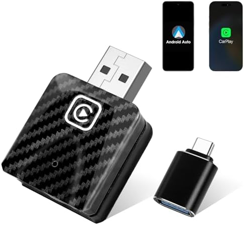 Zurligi 2 in 1 Wireless Android Auto Adapter & CarPlay Adapter, 2025 ...