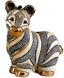 Amazon.com: Rinconada Zebra Baby, Family Collection Figurine : Home ...