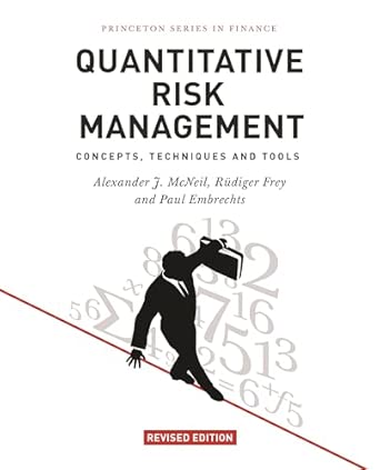 Quantitative Risk Management: Concepts, Techniques and Tools - Revised Edition: Buy Online at ...