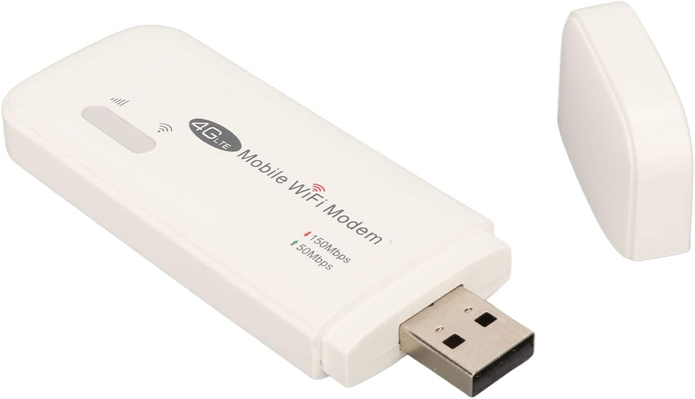 Modem WiFi 4G, Plug and Play, Emplacement pour Carte SIM, 150 Mbps, 10 ...