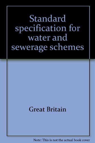 Standard specification for water and sewerage schemes: Amazon.co.uk ...