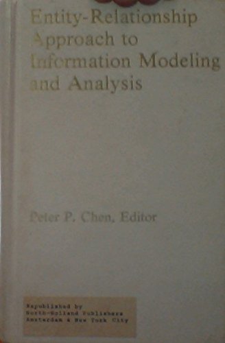 Entity Relationship Approach to Information Modeling and Analysis ...