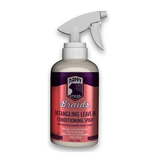Amazon.com : Nappy Styles Braids Detangling Leave In Conditioning Spray ...
