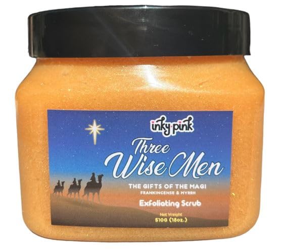 Amazon.com : Inky Pink Three Wise Men, Exfoliating Scrub Frankincense ...
