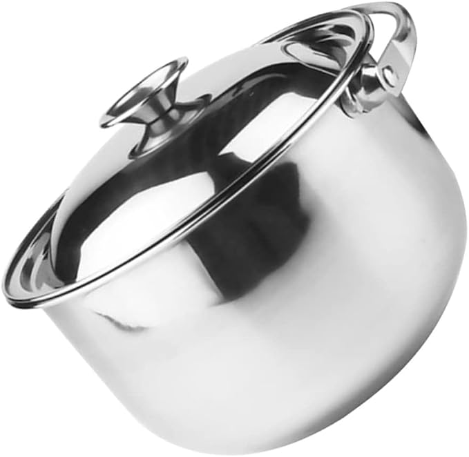 Stainless Steel Stew Pot Lid: Soup Stock Pot with Handles Stainless ...