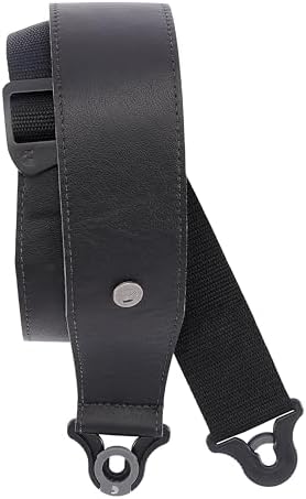 Amazon.com: D'Addario Comfort Leather Auto Lock Guitar Strap - Acoustic ...