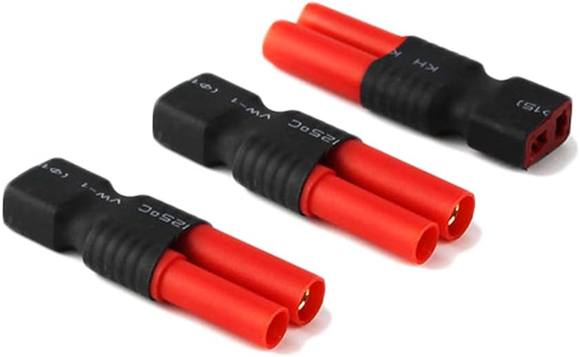 Amazon.com: YXQ 3Pcs Male HXT 4.0 mm to Female Deans Connector No Wire ...