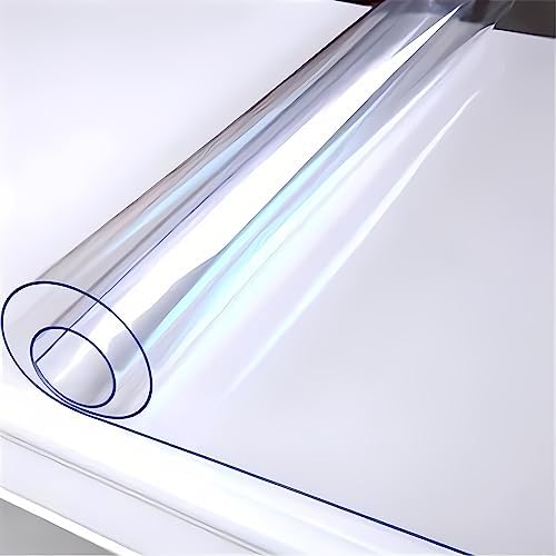 Amazon.com: Kate Transparent PVC Reflection Floor Mat Clear Table Cover ...