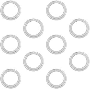 Amazon.com: 4" Round Chrome Plastic Bezel (10 Bezels) : Automotive