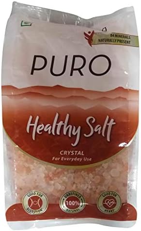 Puro Healthy Salt - Crystal, 1kg Pouch : Amazon.in: Grocery & Gourmet Foods