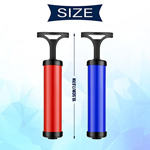 KINBOM Hand Pump for Inflatables, 8 sets Portable Ball Pumps for Sports ...