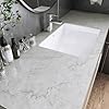 LACHEERY Light Grey Marble Contact Paper for Countertops 160"x36 ...