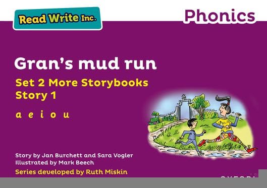 Read Write Inc Phonics: Purple Set 2 More Storybook 1 Gran's mud run ...