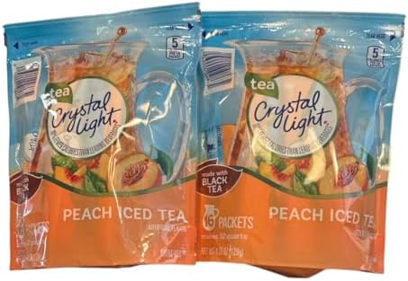 Amazon.com : Crystal Light Peach Iced Tea Artificially Flavored ...