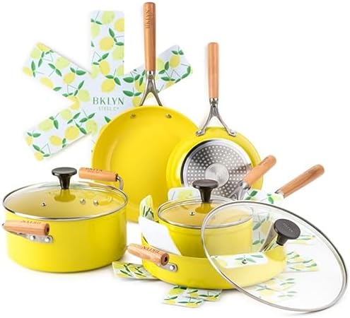 Amazon.com: BKLYN STEEL C SELECT ATMOSPHERE COLLECTION 12 PIECE SET ...