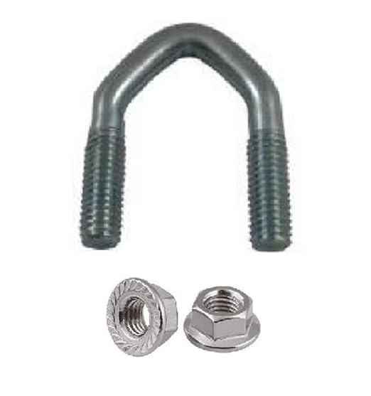 Amazon.com: 5 of Do-All V-Bolts for Harrow Tooth 3/8" Diameter x 2-1/2 ...