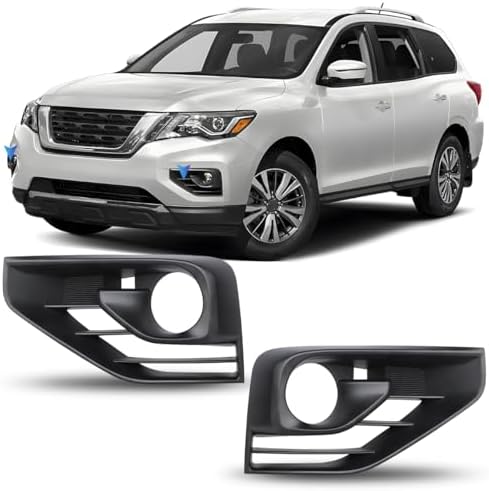 Amazon.com: Winjet Fog Light Bezel For Nissan Pathfinder [2017 2018 ...