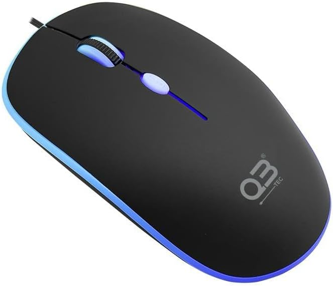 WiredCom® Computer Mouse Wired, Q3 Silent USB Mouse - Slim & Compact ...