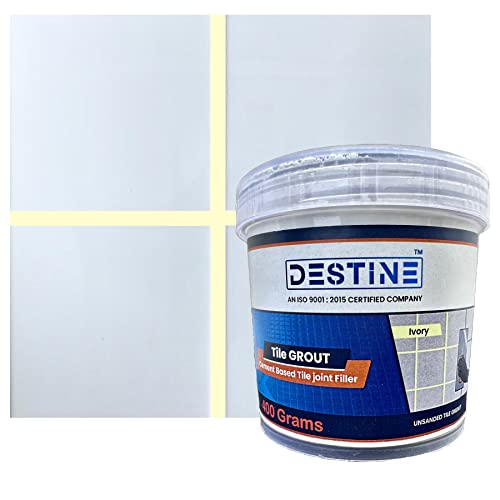 DESTINE™ Tile Grout (Colour: Ivory) (PACKS: 100 Gm, 400 Gm, 800 Gm, 1 ...