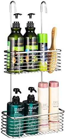 Amazon.com: YQh Stainless steel double-layer shower rack, shower room ...