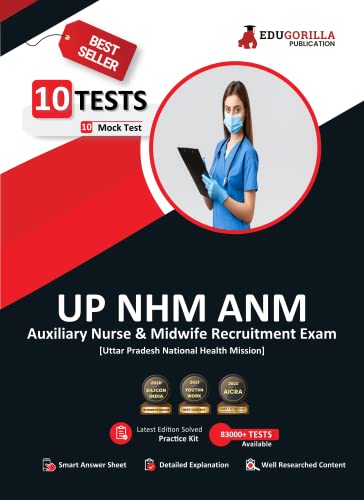 UP NHM ANM Book 2023 : Auxiliary Nurse and Midwife (English Edition ...