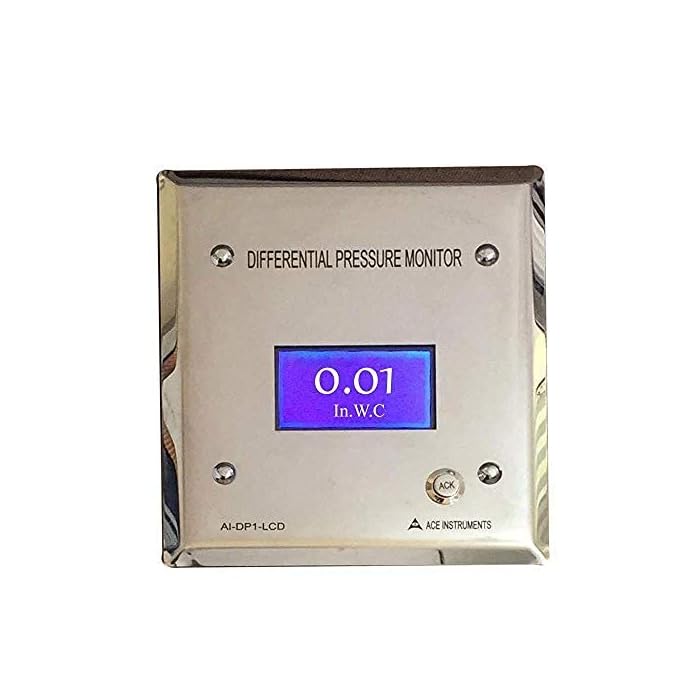 Buy Ace Instruments Digital Differential Pressure Indicator Negative ...