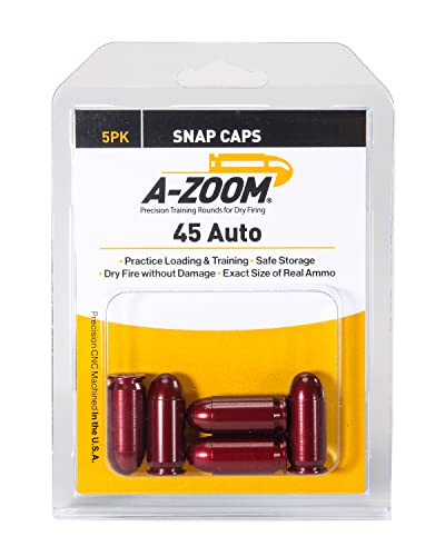 Azoom .45 ACP Caliber Snap Cap,Red | Amazon price tracker / tracking ...