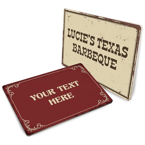 Amazon.com: Rustic Custom Sign, Personalized Metal Sign Indoor or ...