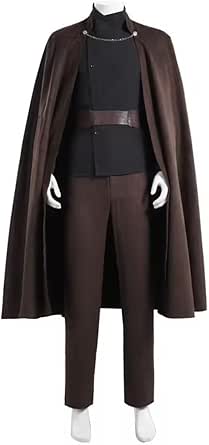 Amazon.com: Dooku Costume Full Sets Brown Uniform Suits for Adult ...