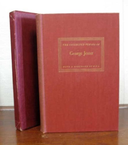 The Collected Verses of George Jester: Jester, George. Franklin P ...