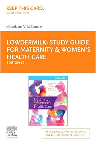 Study Guide for Maternity & Women's Health Care Elsevier eBook on ...