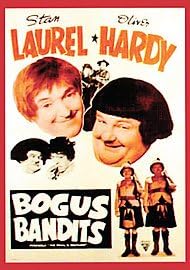 Amazon.com: Bogus Bandits [VHS] : Stan Laurel, Oliver Hardy, Dennis ...