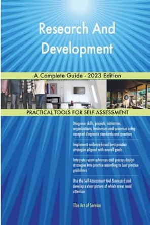 Research And Development A Complete Guide - 2023 Edition: Amazon.co.uk ...