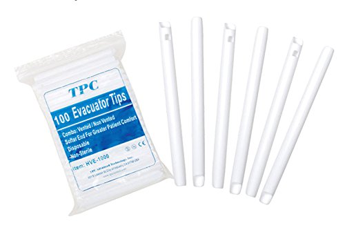 Amazon.com: TPC Disposable High Volume Combo Evacuator Tips HVE-1000 ...