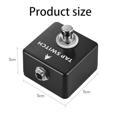 Snapklik.com : Guitar Footswitch Pedal TAP SWITCH PEDAL, Single ...