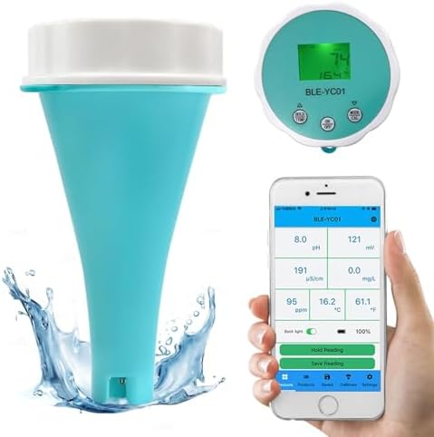 WiFi Floating Pool Thermometer for Swimming Pools and Hydroponics ...