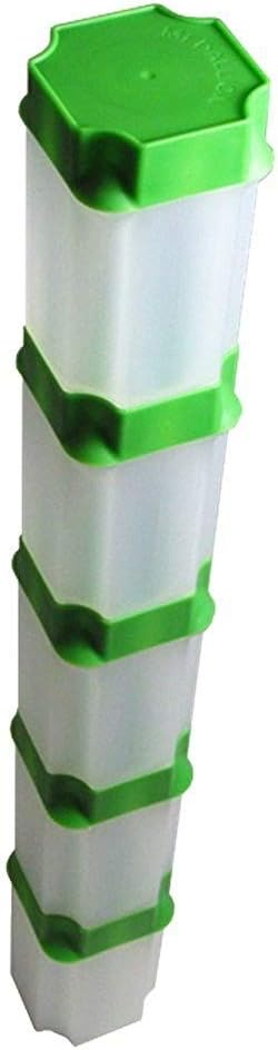 Amazon.com : Guardhouse Large Heavy Duty Coin Tube Box Small Dollar ...