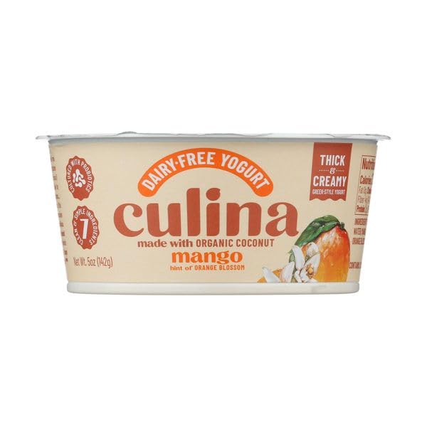 Amazon.com: CULINA Mango Orange Blossom Coconut Yogurt, 5 OZ : Grocery ...