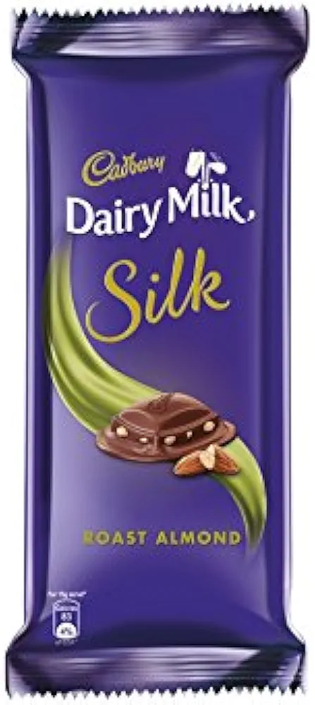 Cadbury Dairy Milk Silk Roast Almond Chocolate Bar, 55g - Price History