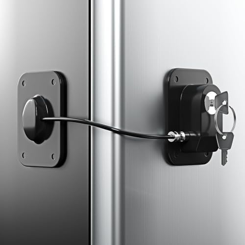 Amazon.com : RORMGO Refrigerator Lock 2 Packs, Fridge Lock with ...