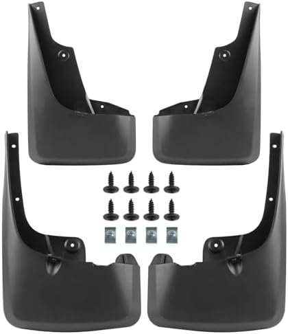 Amazon.com: LELEHOKA 4PCS Mud Flaps Splash Guards Mudguards Mudflaps ...