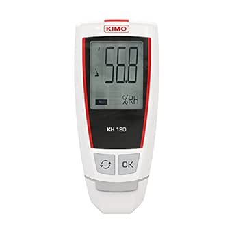 Kimo Temperature and Humidity Data Logger (Range: -40 to +70 ° C, -4 to ...