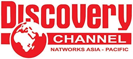 Fusion Graphix Discovery Channel Logo Car Sticker Vinyl Decal (Red ...