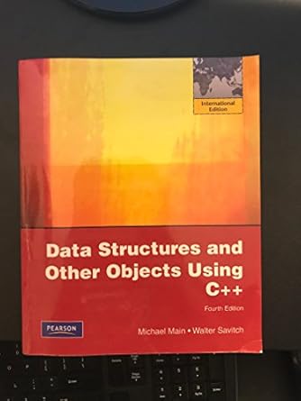 Amazon.com: Data Structures and Other Objects Using C++: 9780132129480 ...