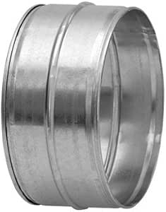Galvanised Male-Male Duct Coupling - 250mm : Amazon.co.uk: DIY & Tools