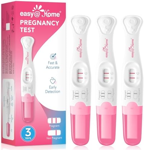 Amazon.com: Easy@Home Pregnancy Test Sticks: Early Detection & Reliable ...