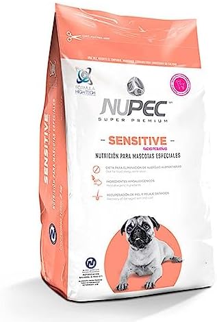 Nupec Alimento Seco para Perro Raza Pequeña Sensitive, 2 kg, 1 Pack ...