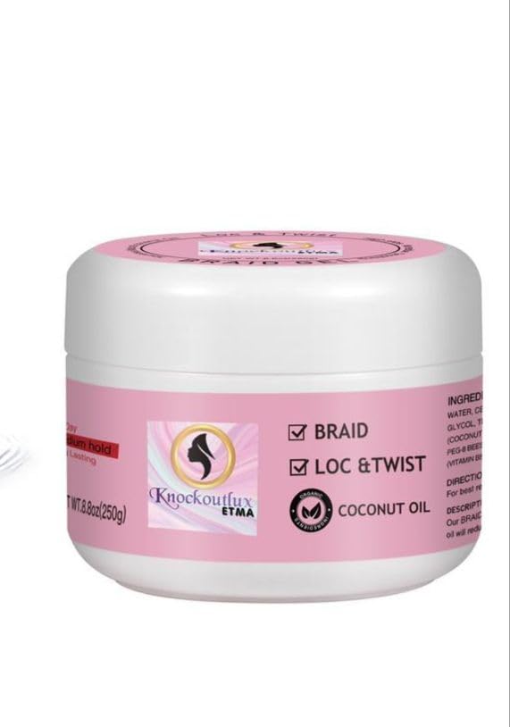 Amazon.com : Knockout lux Tea Tree Braid Gel for Hair Growth, Anti ...