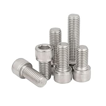 Amazon | M1.4 M1.6 M2 M2.5 M3 M4 M5 M6 M8 M10 304 ステンレス鋼 DIN912 六角六角穴付きキャップ六角ボルトネジ L=3-80 ミリメートル ...